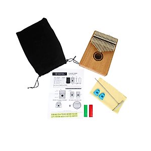 Finger Kalimba Mbira Thumb Piano by Trademark Innovations