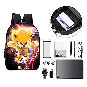 Zuqxyyo 3d Printing For Girls Boys School Cartoon Backpack Teens Fashion Portable Large Capacity Backpacks Game-01 One Size