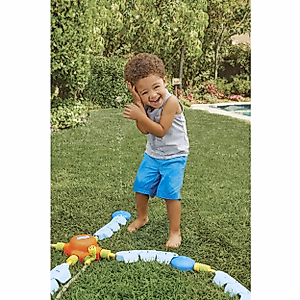 Little Tikes Dancing Sprinkler Fun Zone Outdoor Water Toys - Fun Summer Backyard Beach Game or Kids Pool Party Theme, Outside Toys, Outdoor Water Play for Kids Boys Girls Age 3+ Years