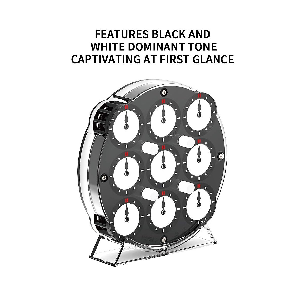 CuberSpeed QY Toys Magnetic Clock Puzzle Chuanshi Clock Puzzle