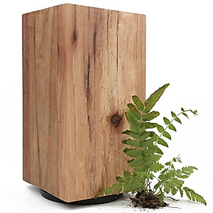 Resafy Magnetic Knife Wooden Block 360 Rotatable Knife Holder Rack Magnetic Stands with Strong Enhanced Magnets Kinves Strip