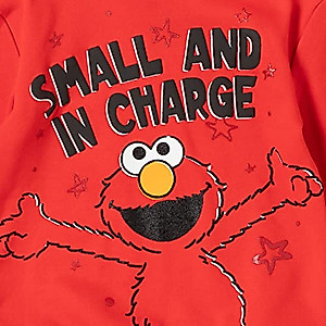 Sesame Street Elmo Infant Baby Boys Fleece Pullover Hoodie & Pants Red 18 Months