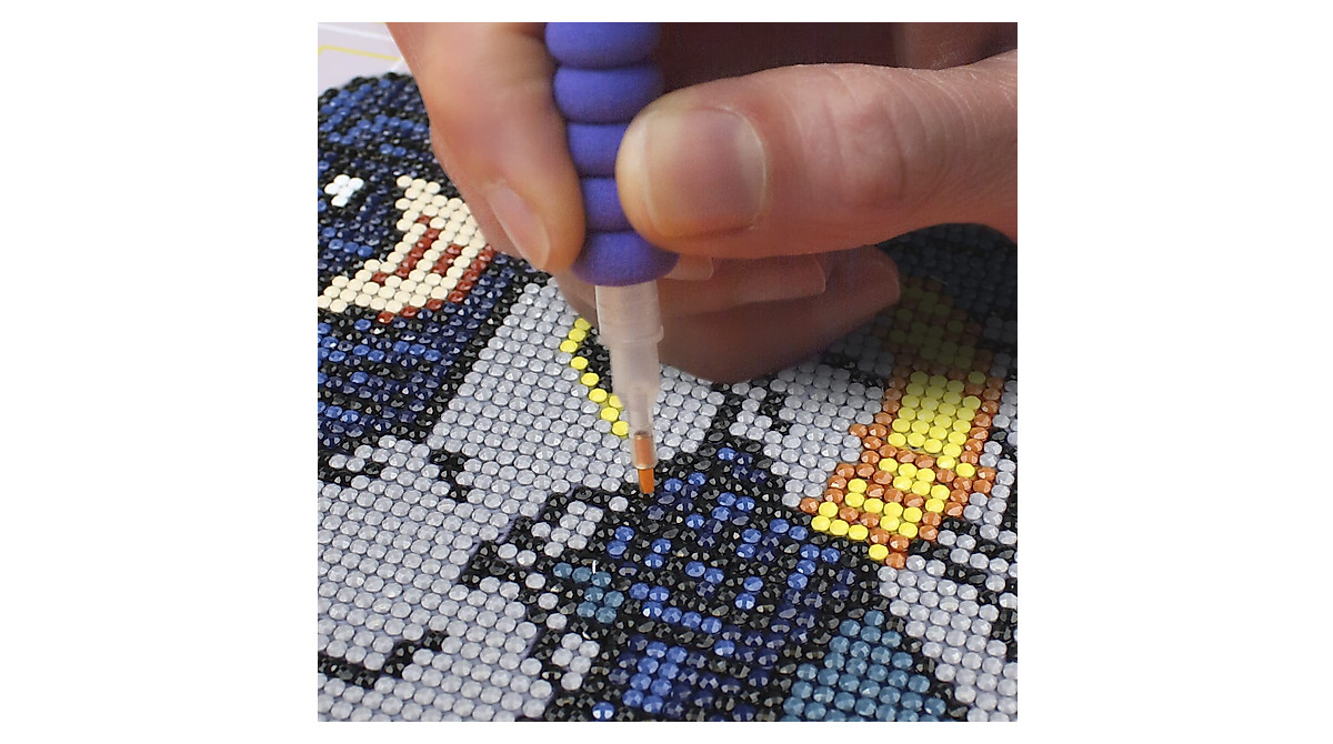 Diamond Dot Art Kit Young Batman by Camelot - Fun DC Superhero Craft