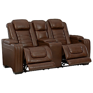 Signature Design by Ashley Backtrack Love Seats, Brown