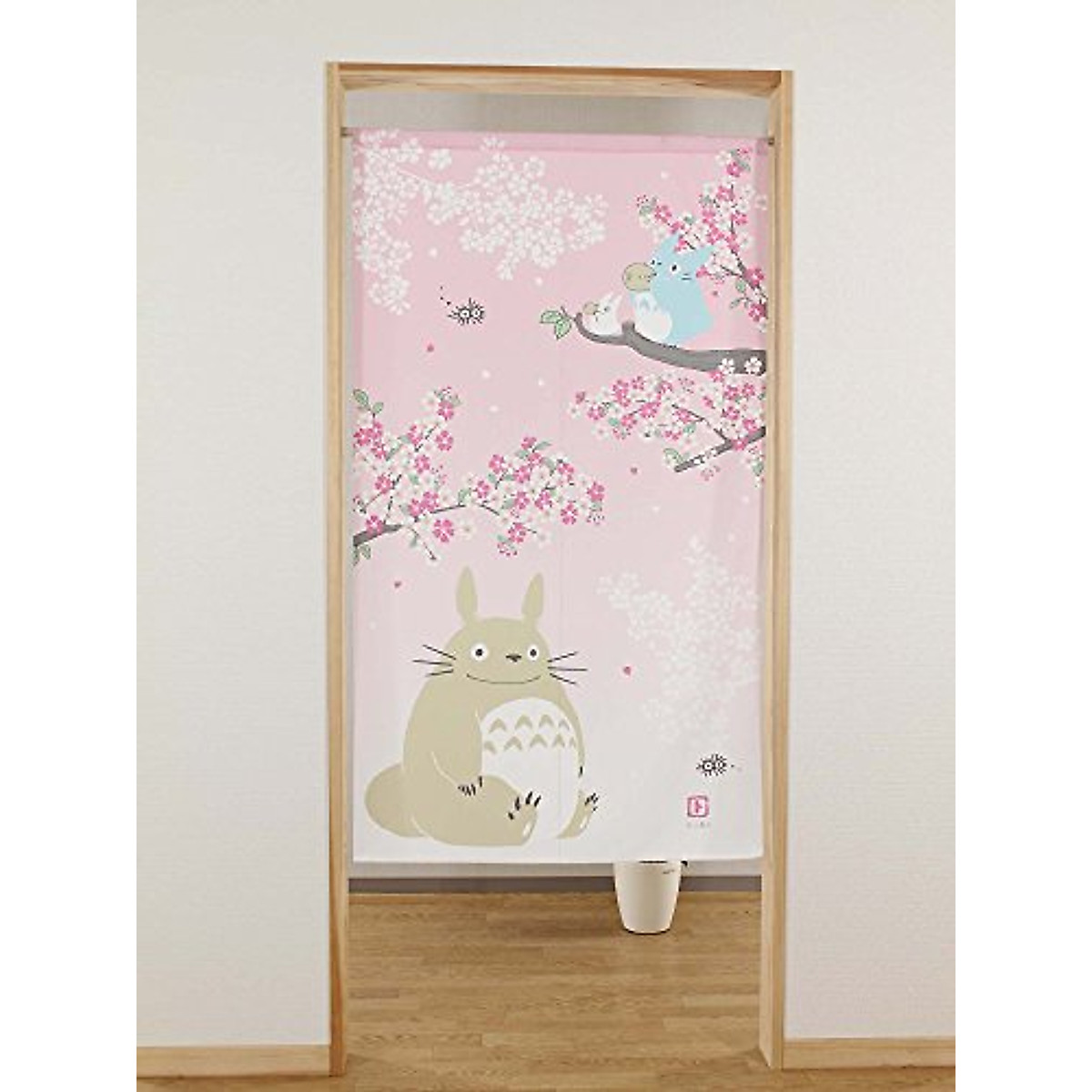 Studio Ghibuli Totoro Noren Curtain Tapestry Spring Dance of the Sakura, Hallway