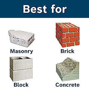 BOSCH HS1465 1-1/2 In. x 10 In. Tile Chisel SDS-Plus Bulldog Xtreme Hammer Steel Ideal for Removing Tiles, Smaller Grout Joints