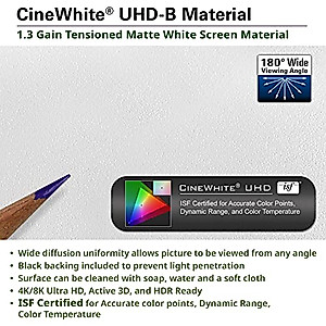 Elite Screens Yard Master Plus, 200-INCH 16:9 Height Setting Adjustable Portable Projector Screen, 4K HD Outdoor Indoor Movie Theater Front Projection, US Based Company 2-YEAR WARRANTY, OMS200H2PLUS