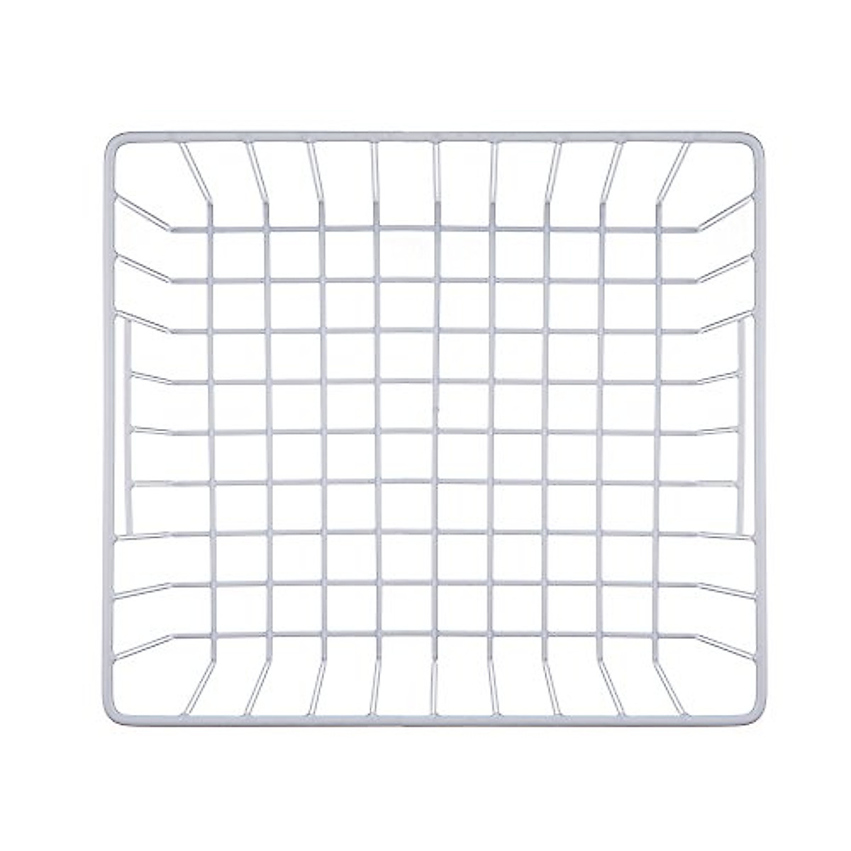 SANNO Freezer Baskests Organizer Bins, Freezer Wire Storage Basket Refrigerator Storage Baskets Bins Organizer with Built-in Handles for Cabinets, Pantry, Closets, Bedrooms - Set of 2