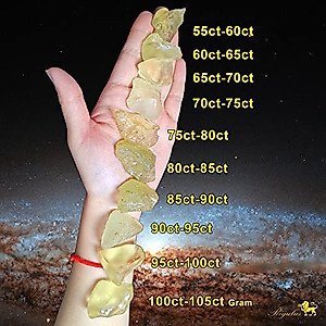 Regulus Libyan Desert Glass Genuine Glass Cosmic Meteorite - Golden Tektite Healing Rock (10-20cts)