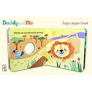 Daddy And Me Children's Finger Puppet Board Book, Suitable for all ages