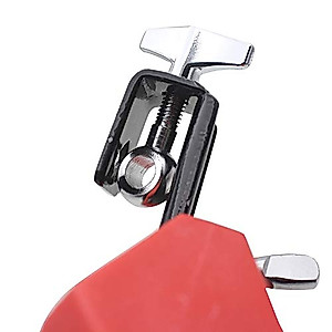 Cow Bell,5 inch ABS Plastic Cow Bell Noisemaker with Stick for Percussion Musical Instruments (Red) Percussion Supplies