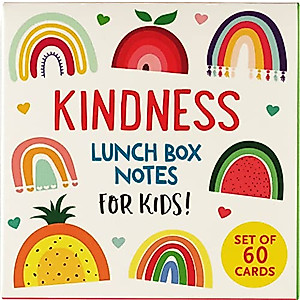 Kindness Lunch Box Notes for Kids! (Set of 60 cards)