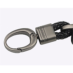 M.JVisun Soft Silicone Rubber Carbon Fiber Texture Cover Protector for VW Flip Key Fob, Car Remote Key Fob Case for for Volkswagen e-Golf Golf R MK7 Lamando Polo MK6 for Tiguan for Touran L - Black