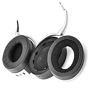 VEKEFF ZIk1.0 Ear Pads - Replacement Ear Cushion Compatible with Parrot Zik (Zik1, Zik 1.0) Wireless Headphones (Faux Leather)