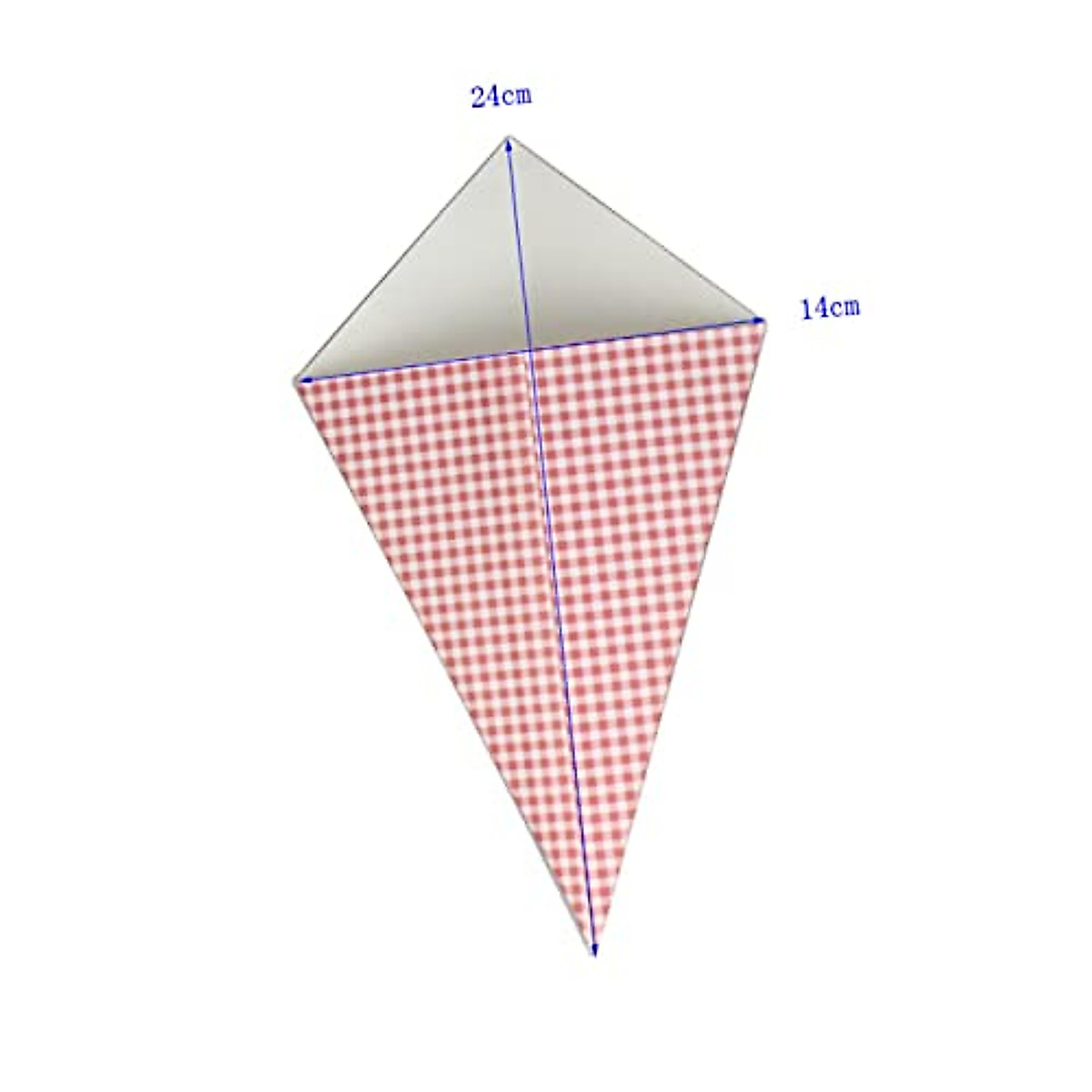 BESTOYARD 50pcs Popcorn Boxes Food Containers Snack Container Dessert Trays Popcorn Cone Boxes Open- Popcorn Box Food Cones Bag Popcorn Treat Box Paper Popcorn Boxes Party Popcorn Boxes Cup