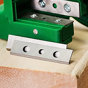 Deadwood Crafted Tools Replacement Blades for Edge Banding Trimmer Tool - 2pk Bulk Edger Blades for Laminate Veneer Melamine and Woodworking Projects