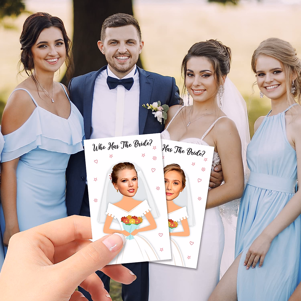 Bridal Shower Games - Scratch Off Card Game for Door Prizes, Lottery, Ice Breaker - Scratch Off Bridal Shower Game - Funny Bachelorette Party Games - Decorations for Bridal Shower - 35 Cards(White)