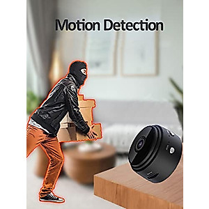 senri Mini Security Camera, 1080P HD WiFi Home Indoor Outdoor Camera for Baby/Pet/Nanny, IP Camera Remote Viewing for Security with iOS,Android Phone APP