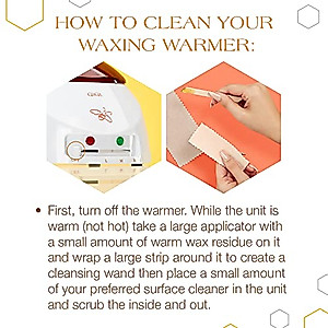 GiGi Multi-Purpose Hair Removal Wax Warmer, Multi-Formula Warmer with Adjustable Temperature Control, 14 oz.