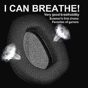 defean RS165 175 185 195 Upgrade Quality Ear Pads Replacement Ear Cushion Foam Compatible with Sennheiser HDR RS165,RS175, RS185,RS195 RF Wireless Headphone,Added Thicknes(Breathable Fabric)