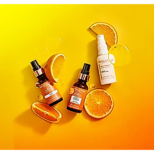 Revolution Skincare 20% Vitamin C Radiance Serum, Vitamin C Serum For The Face, Fades Dark Spots, Evens Out Skin Tone, Vegan & Cruelty Free, 1.01fl.oz/30ml