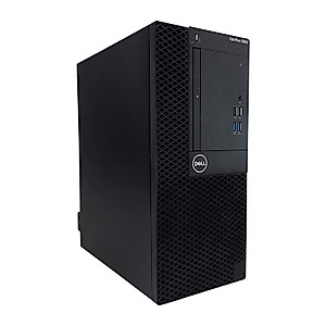 Dell OptiPlex 3050 -T Intel Core i7-6700 3.4 GHz, 16GB RAM, 512 GB Solid State Drive, DVDRW, Windows 10 Pro 64bit, (Renewed)