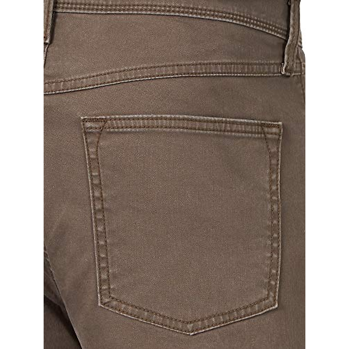 Wrangler Authentics mens Straight Fit Twill Pant , Major Brown , 34W x 30L