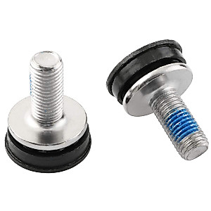 PSCCO 8PCS Bicycle Square Hole Central Axis Crankset Bottom Bracket Waterproof Screws Bicycle Crank Screws Hex Crank Arm Fixing Bolts