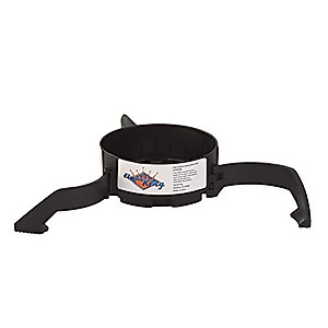 Flame King Spider Base for 1lb Propane Cylinder, Black (YSNSB1LB)