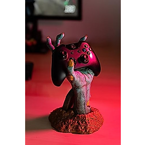 Gaming Controller Holder One More Life | Controller Holder Figure | Headphone Stand & Controller | Gaming Accessories for Desk | Gamer Gifts