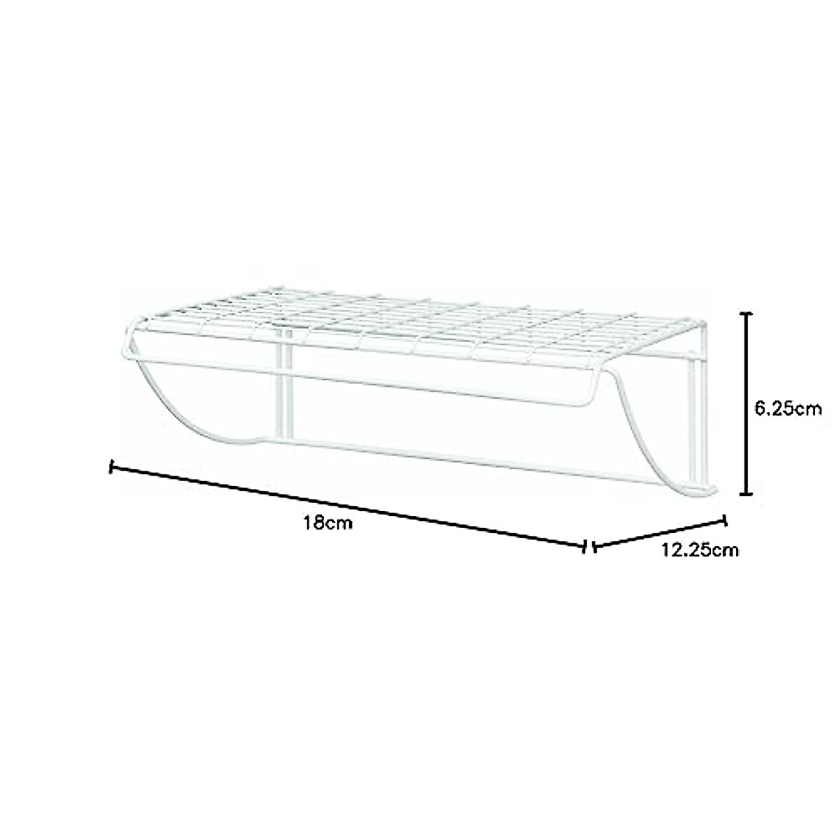 ClosetMaid 8278 18-Inch Wide Laundry Utility Hanger Shelf , White
