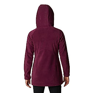 Columbia Women's Benton Springs II Long Hoodie, Marionberry, Large
