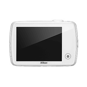 Nikon COOLPIX S01 10.1 MP Digital Camera with 3x Zoom NIKKOR Glass Lens (White) (Old Model)