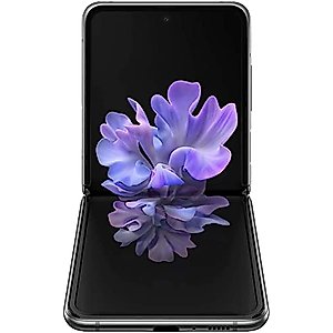 SAMSUNG Galaxy Z Flip 5G F707U New Android Cell Phone | US Version Smartphone | 256GB Storage | Folding Glass Technology| Long-Lasting Mobile Battery | AT&T Locked - (Renewed)