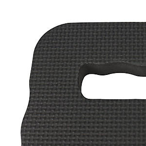 MAHIONG 6 Pack Garden Kneeling Pads, Foam Thick Knee Pad, Kneeler Mat for Long Gardening Hours, Yoga, Prayer and Exercise 16 x 7 x 1 Inch, Black