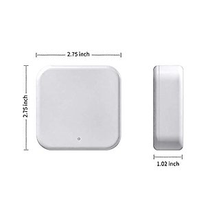 YRHAND Smart Lock WiFi Gateway Smart Hub WiFi Hub TT Lock App Gateway Smart Goor Lock with Remote Control Smart hubs Compatible with Alexa Google Home,WiFi Bridge for Door Locks