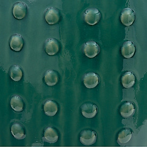 Oriental Furniture 18" Blue-Green Porcelain Garden Stool