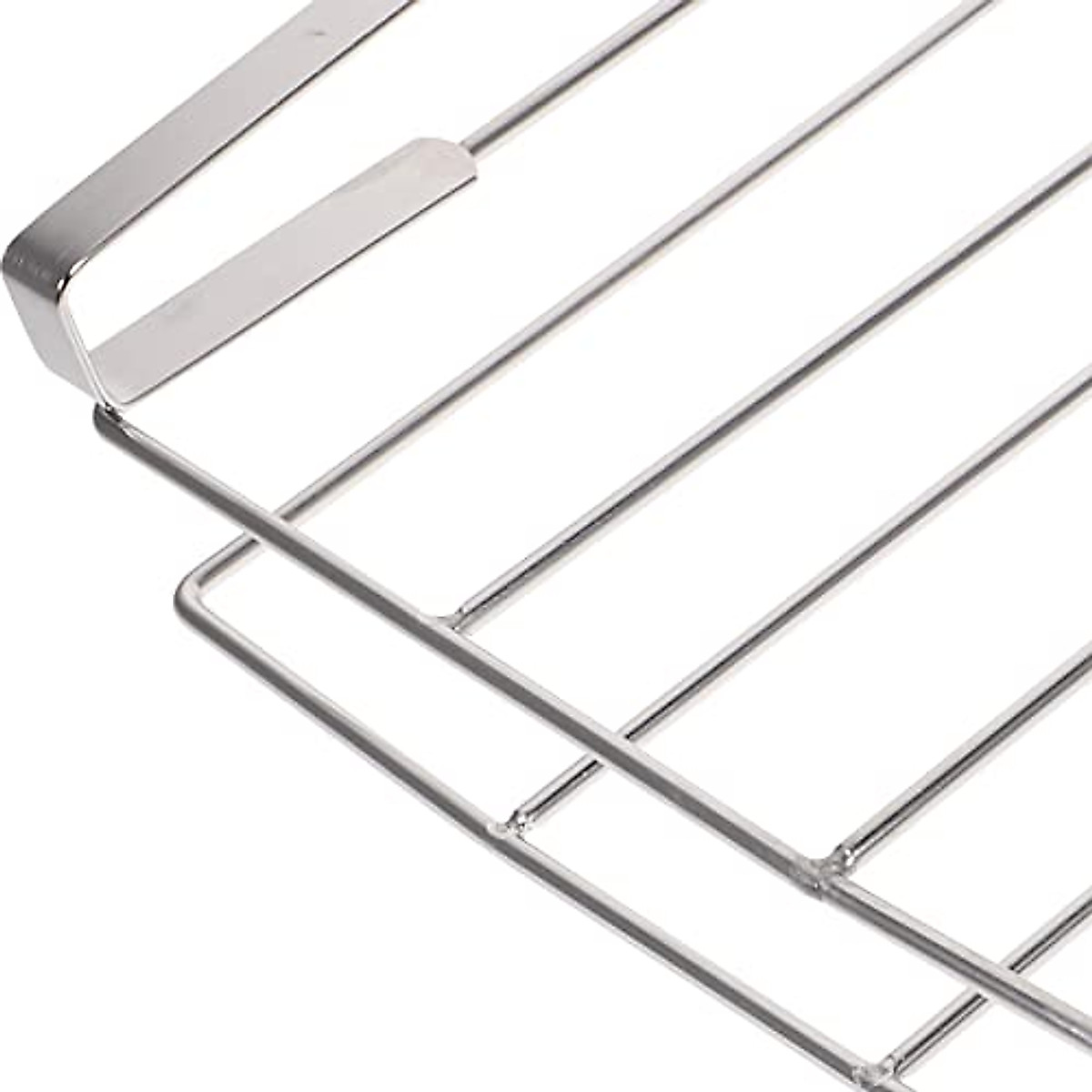 Anneome Hanging Cleaning Rack Over Stand Kitchen Holder Organizer Door The Racks Cabinet Metal Bakeware Pot for Mount Supplies Chopping Under Lid Board Cutting Silver Wall Shelf