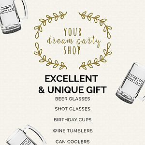 Your Dream Party Shop Daddy's Sippy Cup Beer Glass - 16oz Beer Mug - Funny New Dad Gifts For Men - Ideal Gifts For New Dad or Dad to Be Gifts - 1st Time Dad Gifts for Expecting Dad's - Handle