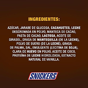 Snickers Bar with Caramel and Roasted Peanuts Chocolate Covered, 24 bars x50g (1200g)