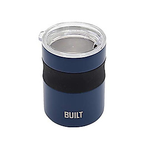 BUILT 12 Ounce Double Wall Stainless Steel Desk Mug
