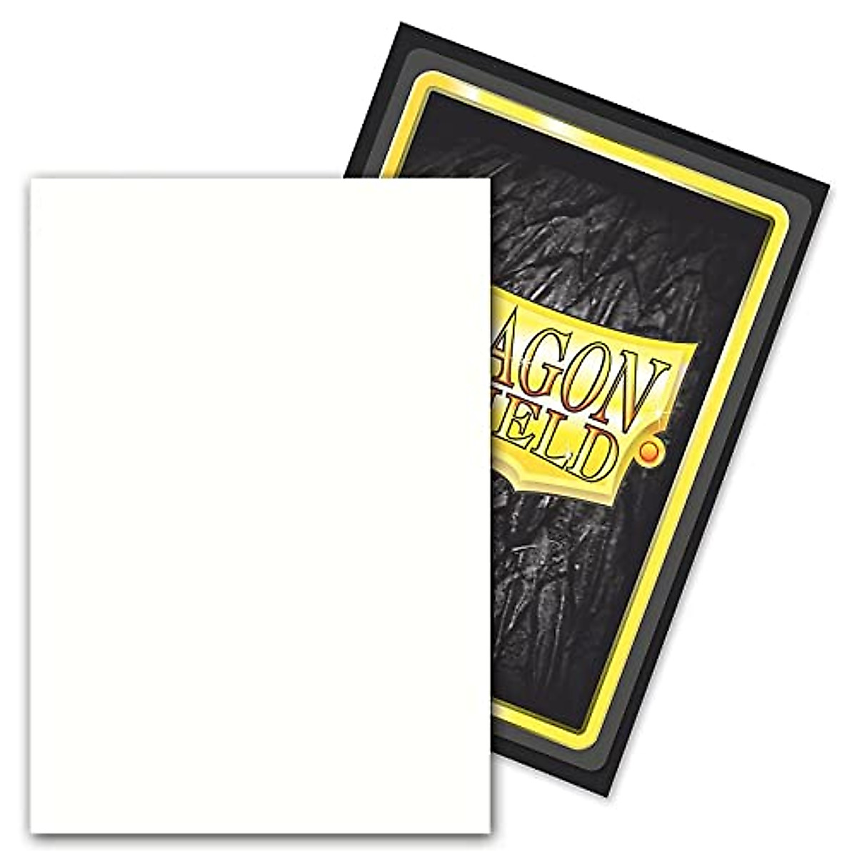 Dragon Shield Bundle: 2 Packs of 60 Count Japanese Size Dual Matte Card Sleeves - Matte Snow