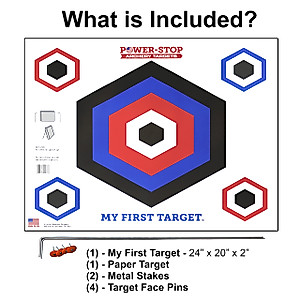 Power-Stop Archery Targets - 24" My First Archery Target