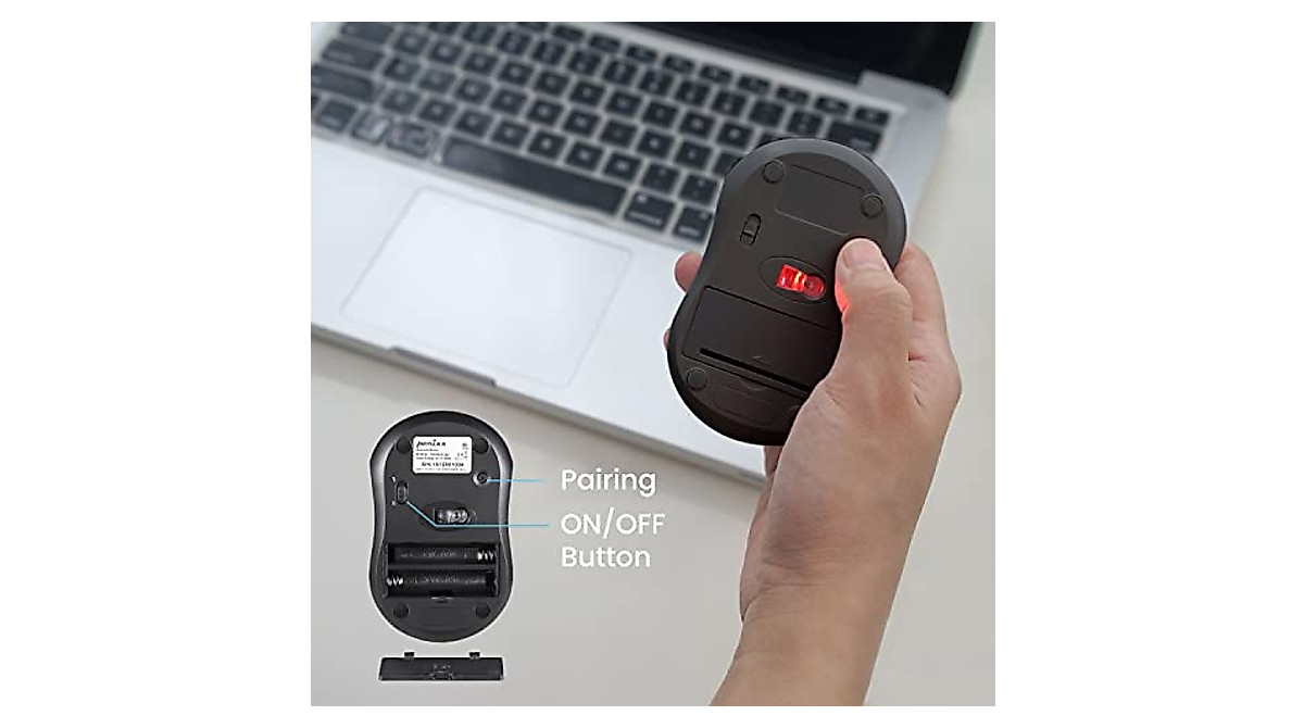 Perixx PERIMICE-802B Wireless Bluetooth Mouse