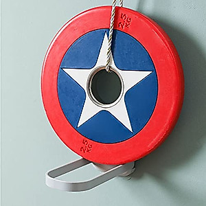 Hanger Organizer, Drill-free Wall-mounted Foldable, Space Saving Hanger Storage Rack Holder, Hanger Organizer Stacker for Adult or Child Clothes Hangers, Grey