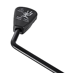 Hihone Office Chair Base, 330lbs Replacement Swivel Chair Base with Bottom Plate Base Cylinder and 5 Casters, Tilt Style Chair Base with Rolling Wheels Height Adjustable, 28" Office Chair Base