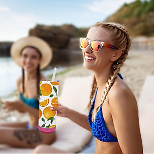 Lilsofee 25 Pack 20 OZ Sublimation Blank Tumblers Bulk Stainless Steels Double Vacuum Music Bluetooth Speaker Tumbler with Lid and Straw Heat Transfer Straight Cup Bulk DIY