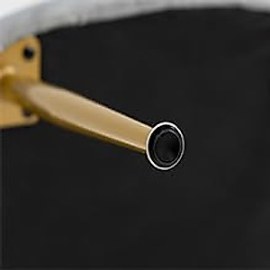 X-VOLSPORT Modern Velvet Dining Chairs Set of 2, Tufted Upholstered Club Chairs Armless Side Chair with Metal Gold Legs, Office Guest Chair for Reception, Accent Chair for Living Room Bedroom, Black