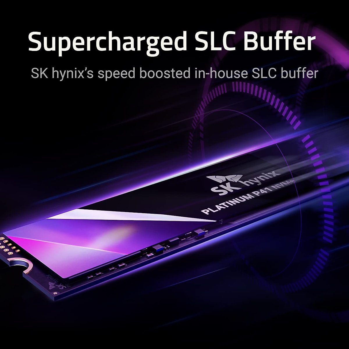 SK hynix Platinum P41 1TB PCIe NVMe Gen4 M.2 2280 Internal Gaming SSD, Up to 7,000MB/S, Compact M.2 Form Factor - Internal Solid State Drive with 176-Layer NAND Flash