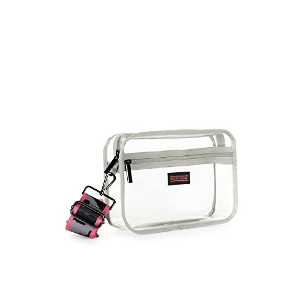 Haute Shore - Drew Clear Vinyl Crossbody w/Camo Strap